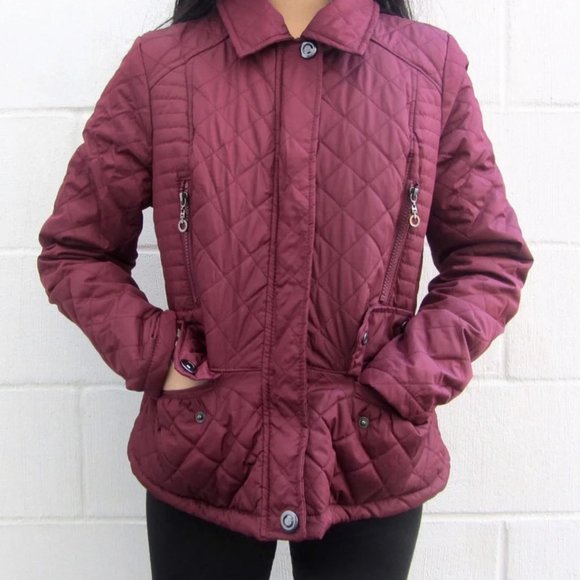 Nordstrom | Jackets & Coats | New Nordstrom Urban Republic Maroon ...